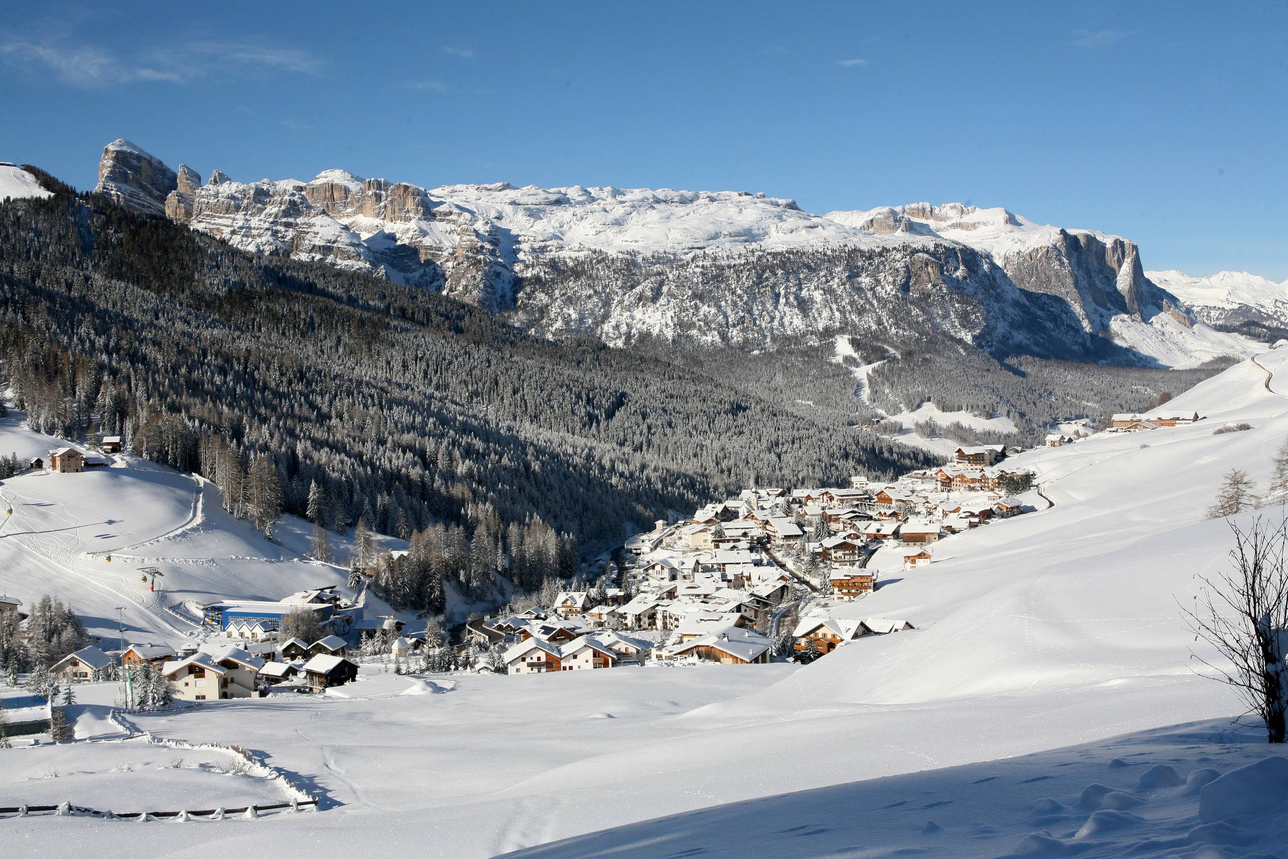 Wie anno dazumal: Winterurlaub in Alta Badia